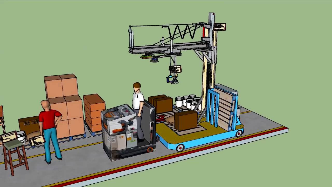 Jib Crane Tow Cart v3 - YouTube