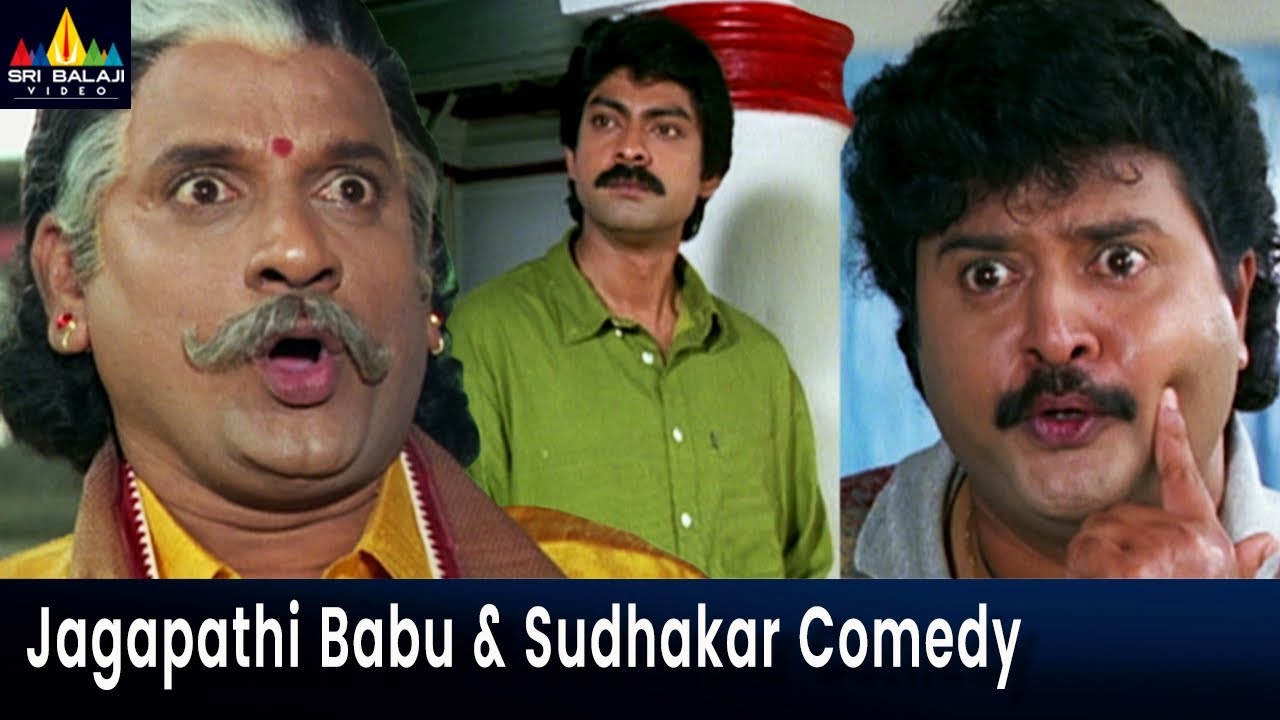 Jagapathi Babu & Sudhakar Ultimate Comedy | Subhakankshalu | Telugu ...