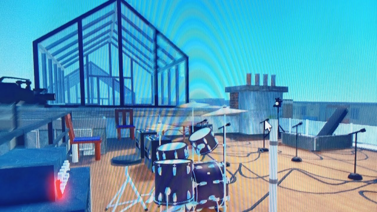 I recreated beatles rooftop building in roblox - YouTube