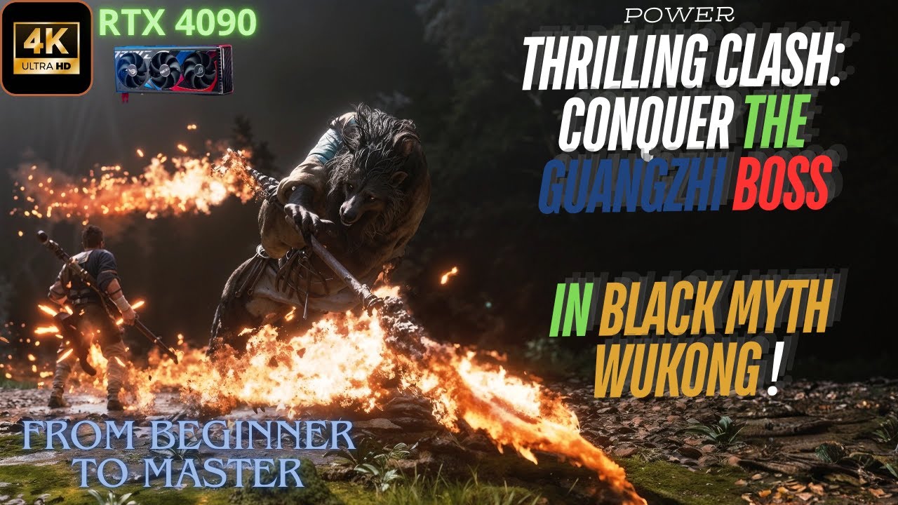 Thrilling Clash: Conquer the Guangzhi Boss in Black Myth Wukong! - YouTube