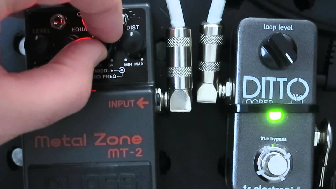 Boss MT-2 Metal Zone, Modified by Alex Sez! - YouTube