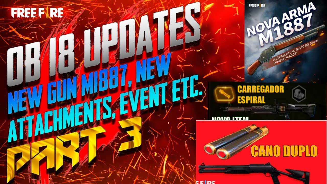 Free Fire OB 18 Update Full Details I New M1887, New Advance ...