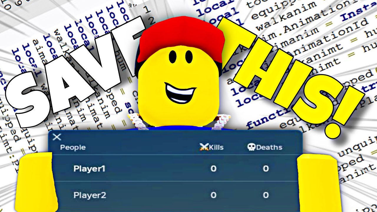 How to Make a SAVING LEADERSTAT in Roblox Studio! - YouTube