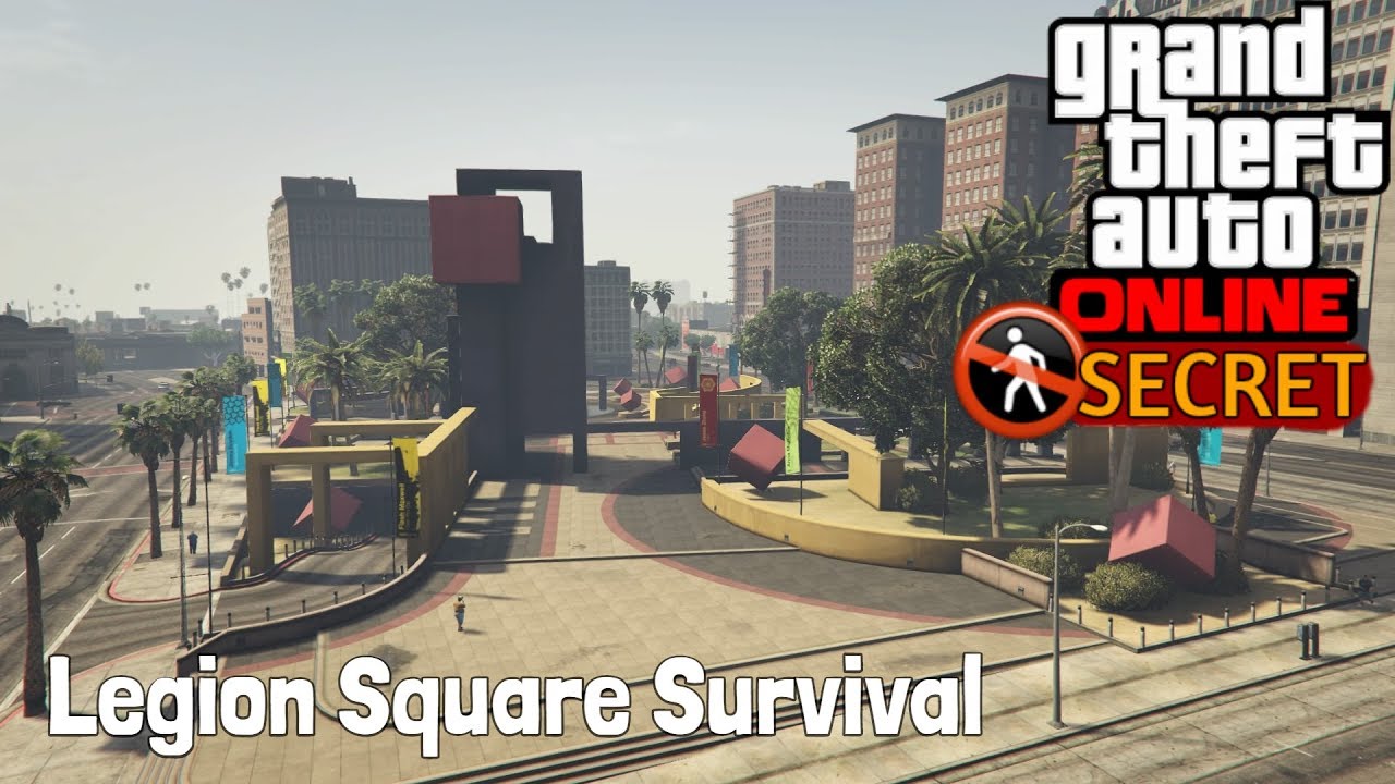 Legion Square Survival: Best Hiding Spots - YouTube