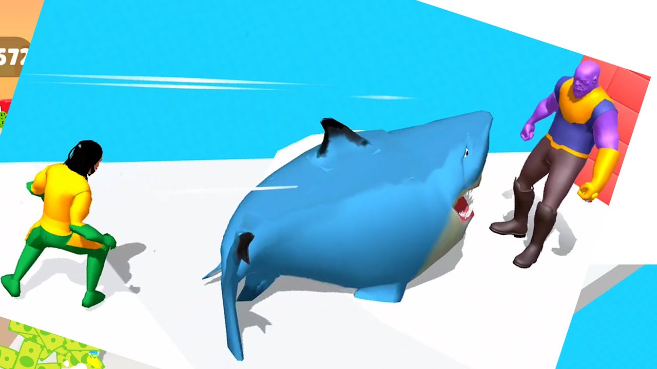 Game Comparison: Mutation Rush vs SuperHero Pick 3D Gameplay Update ...