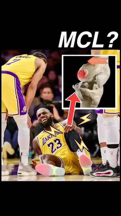 Doctor explains why LeBron James is NOT FAKING MCL injury #lebronjames #lakers #education # ...