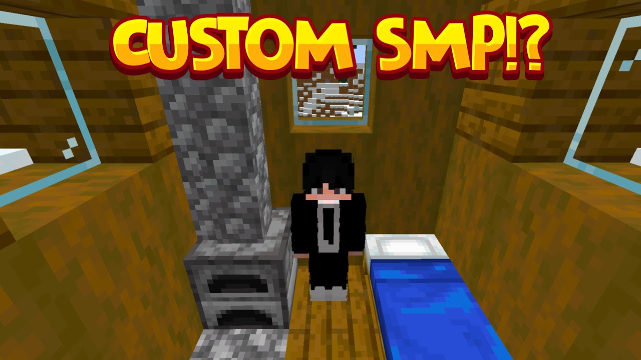Playing On THIS BRAND *NEW* INSANE Custom SMP Server! - YouTube