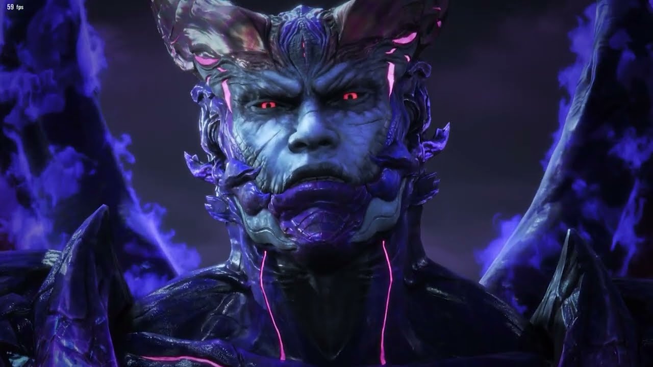 Tekken 8 Kazuya vs Azazel Fight Scene Tekken Story Cinematic - YouTube