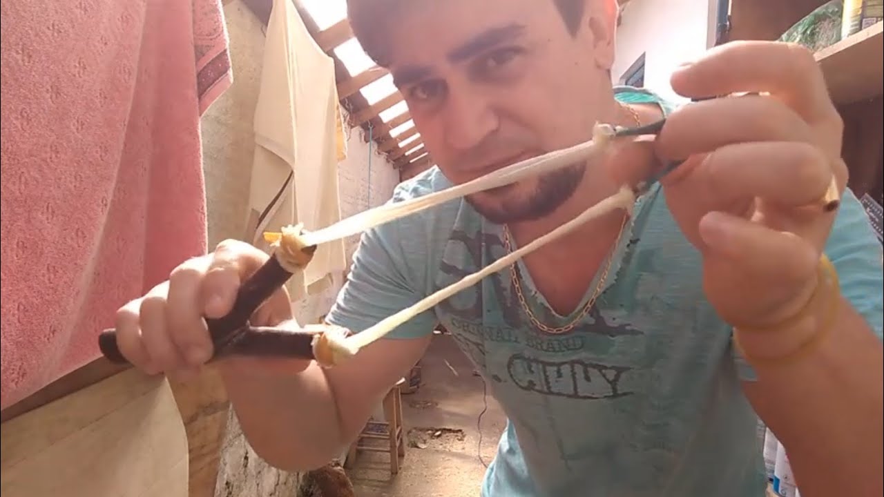 Faça um Estilingue de Graça e Preciso - YouTube