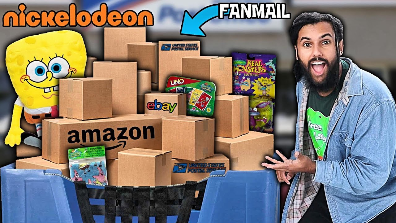 YOU WON'T BELIEVE HOW MUCH FANMAIL WE PICKED UP!! *NICKELODEON / 90S ...