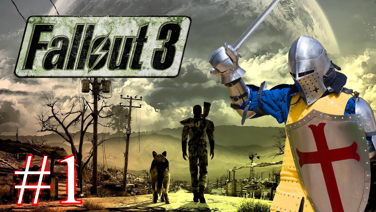 Crawl Out Through the Fallout, Baby!🥂- Fallout 3 #1 |👑(K)night Games⚔️ ...