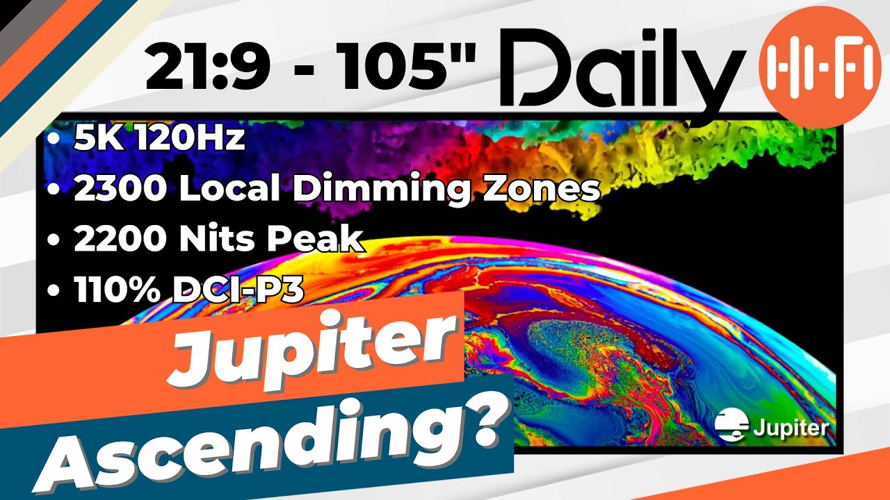 Jupiter 105" 21:9 Aspect Ratio Monitor! - YouTube