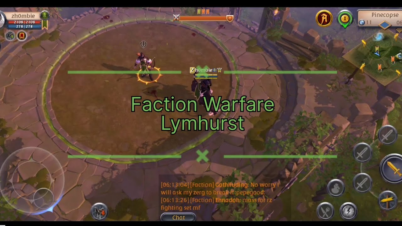 Faction Warfare Lymhurst | Albion Online Gameplay - YouTube