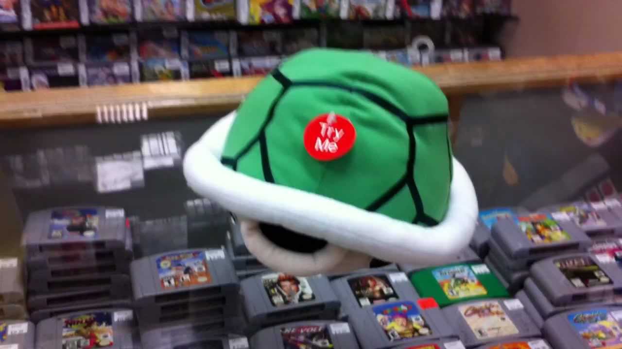 New Super Mario Bros Sound Plush Koopa Shell - YouTube