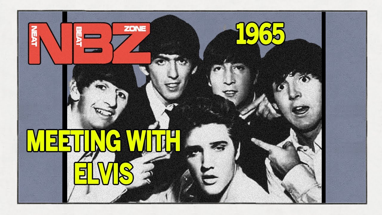 The Beatles In Hollywood With Elvis Presley In 1965 - YouTube