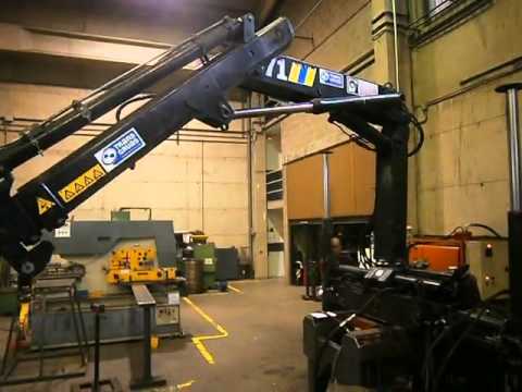 Grúa VENDIDA - SOLD crane HIAB 071 - S-141387 (www.transgruas.com) - YouTube