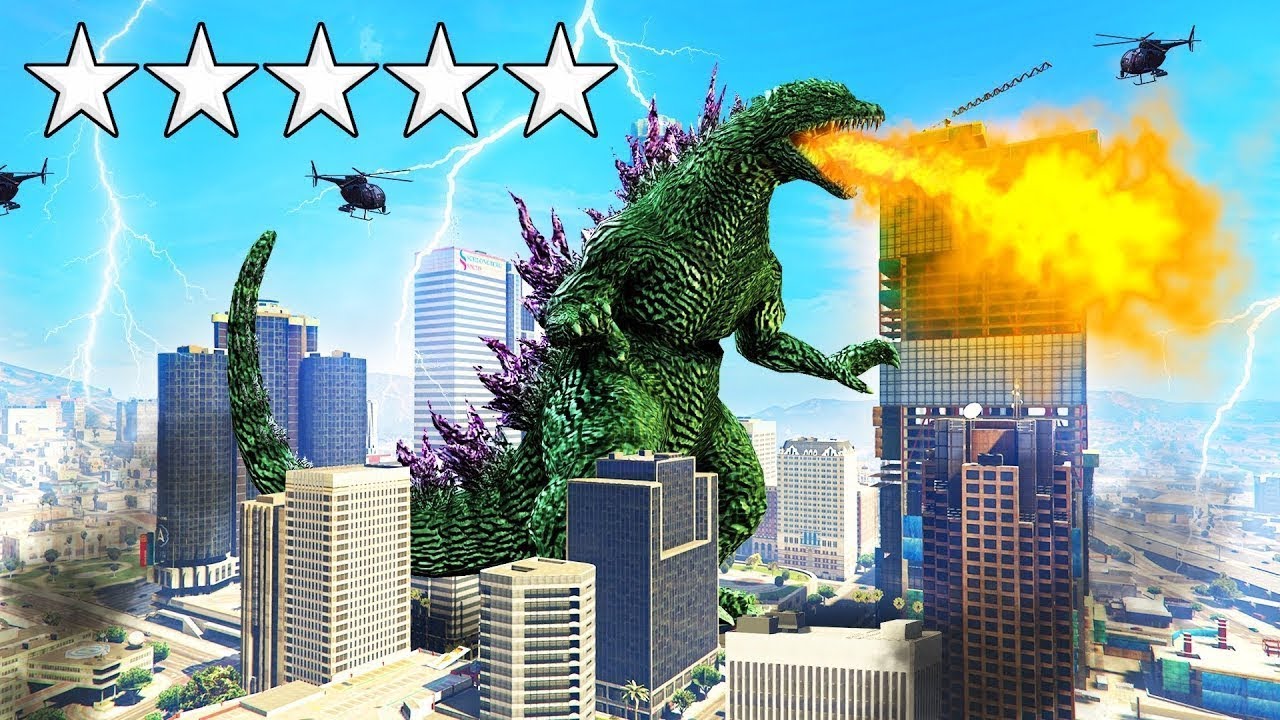 GTA 5: PLAYING as a GIANT MONSTER in GTA 5 Mods | (Monster GTA 5 Mod ...
