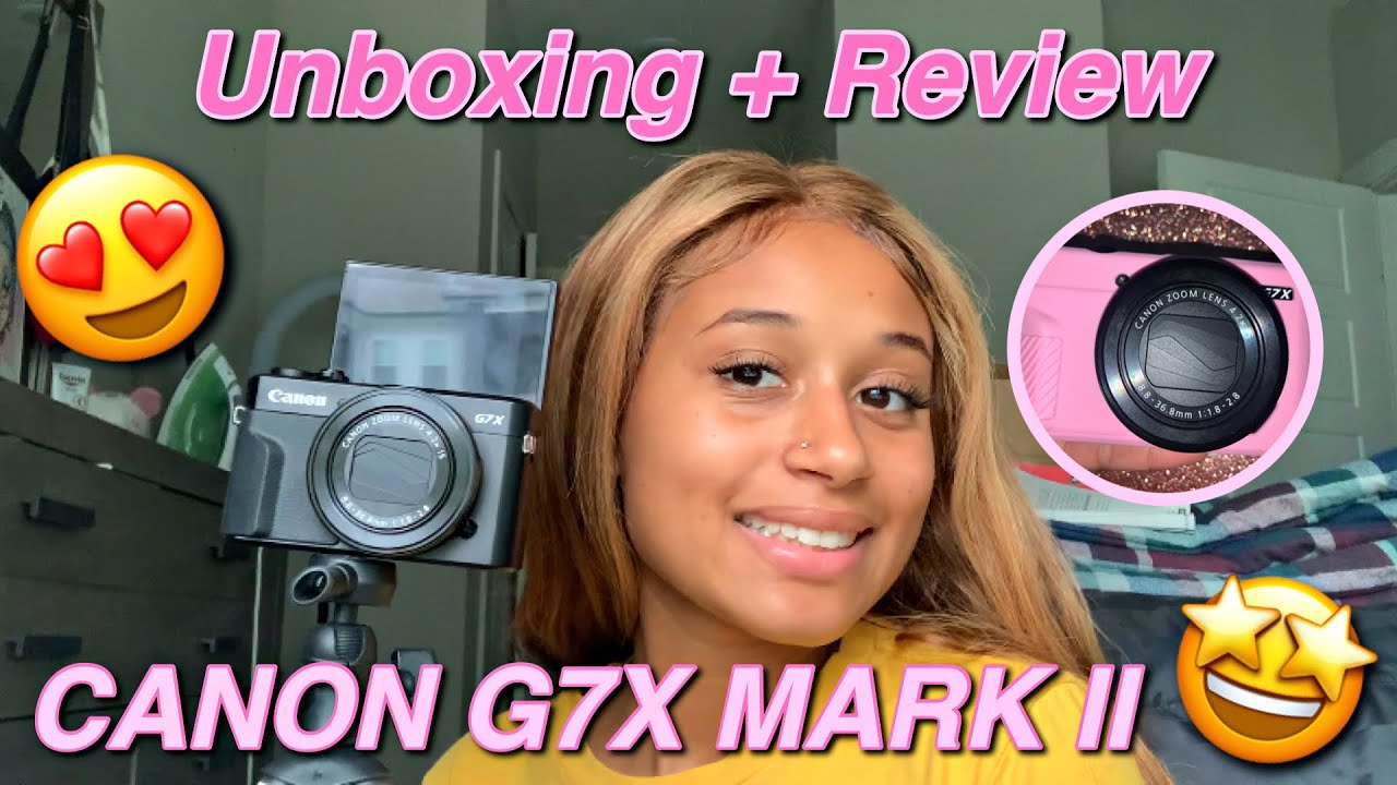 Canon G7X Mark II | unboxing & review 2021 + accessories (my first ...