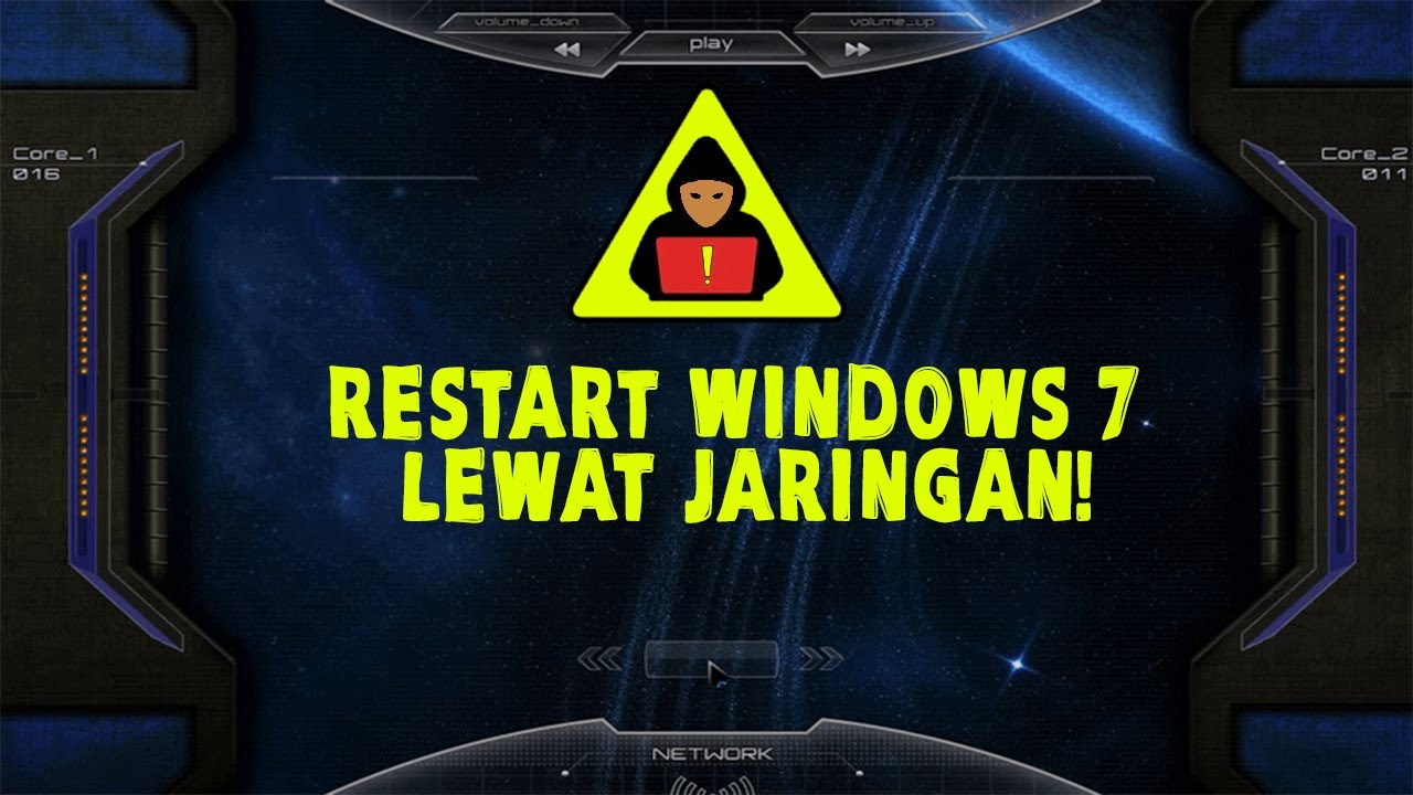 Cara Membuat Restart Windows 7 SP1 Lewat Jaringan Secara Legal - YouTube