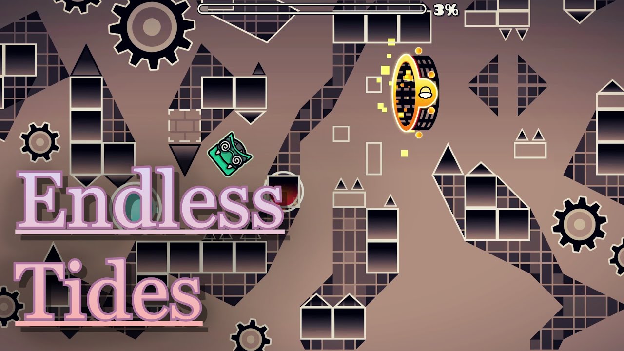 [BEST 2.1 GAMEPLAY?!] Endless Tides Layout (Extreme Demon) | Geometry ...