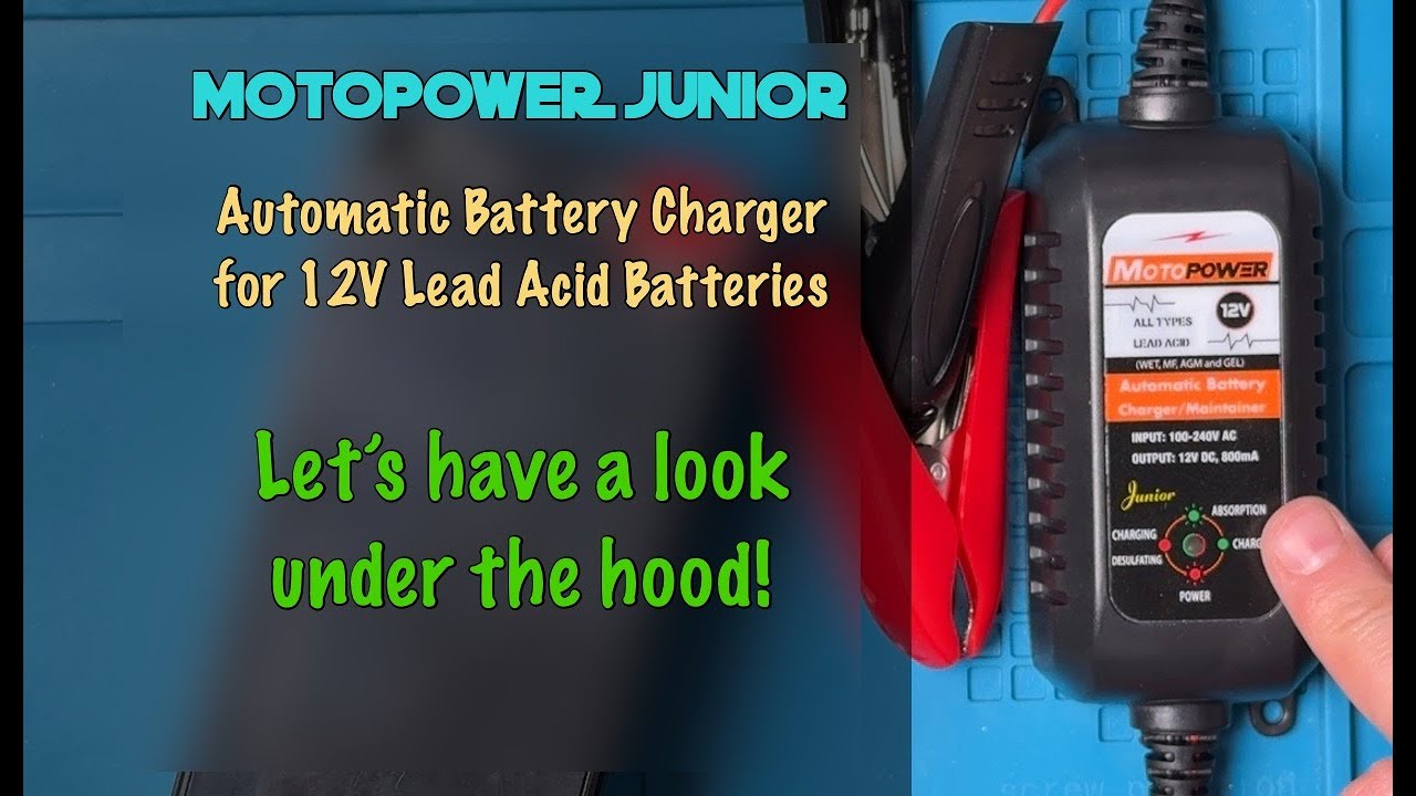 MotoPower Battery Charger Unboxing and Review - YouTube