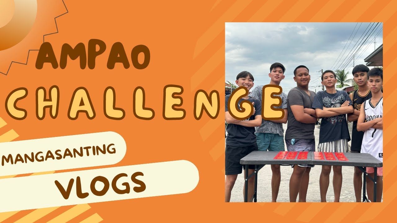 Ampao Challenge (Merry Christmas) #funnyvideos #MangasantingVlogs # ...