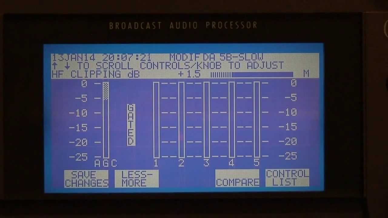 ORBAN OPTIMOD 8200 preset personalizado 11/13 - YouTube