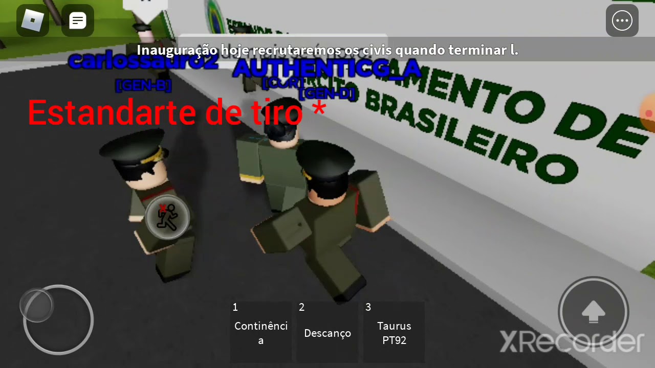 [EB] Exército brasileiro do roblox, dia da inauguração PARTE 2 - YouTube