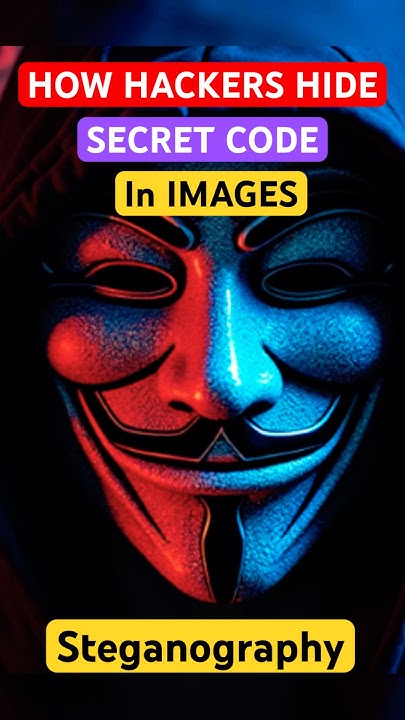 How Hackers Hide Secret Messages Inside Images using Steghide 🔥 #viralvideo #trending #ytshorts ...