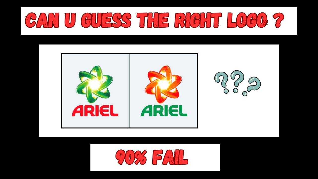 Can u guess the correct logo? | logo quiz | right vs wrong logo - YouTube