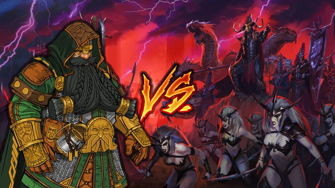 RANGERS LEAD THE WAY - The Oblique Order - Dwarfs vs. Dark Elves ...