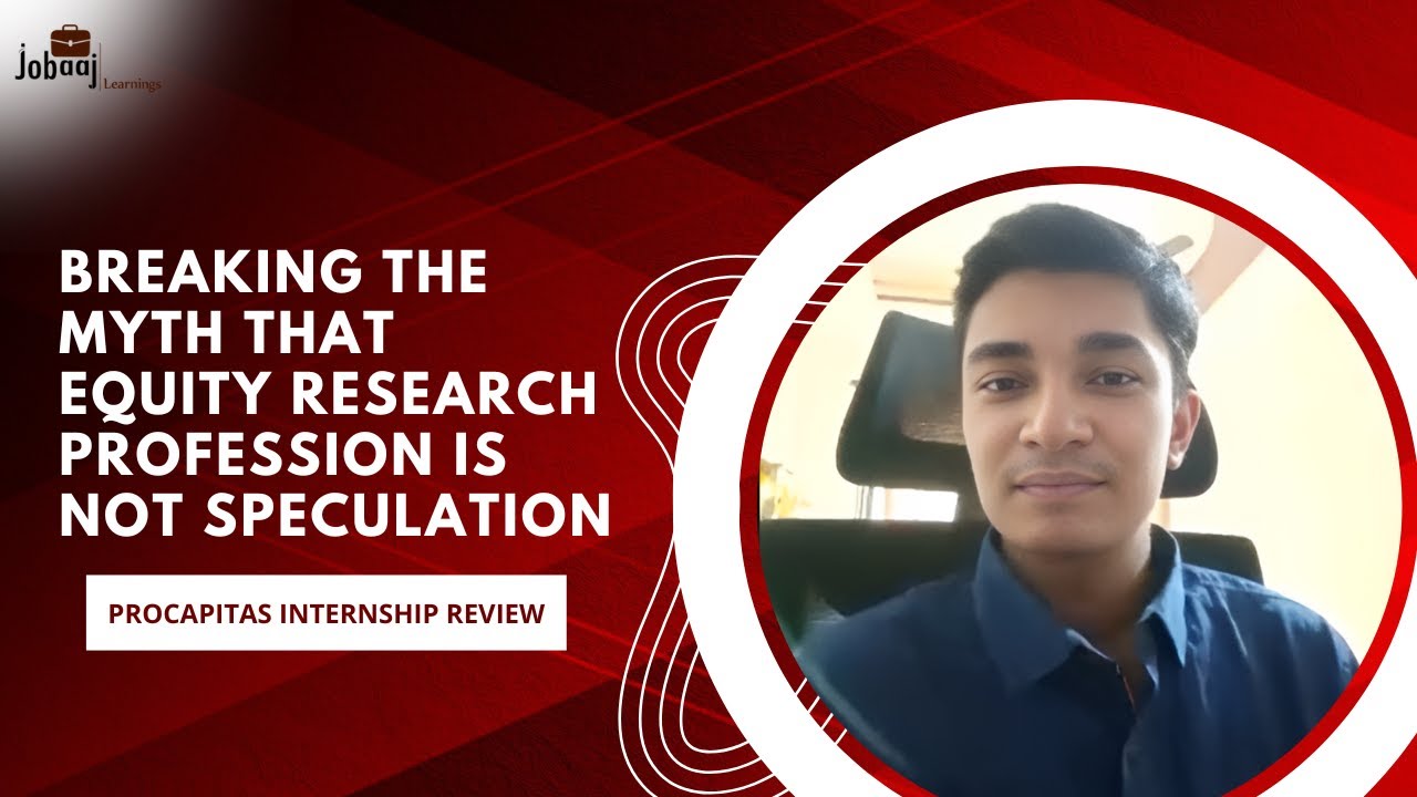 Hear from Deep, about Procapitas Finance Internship - YouTube