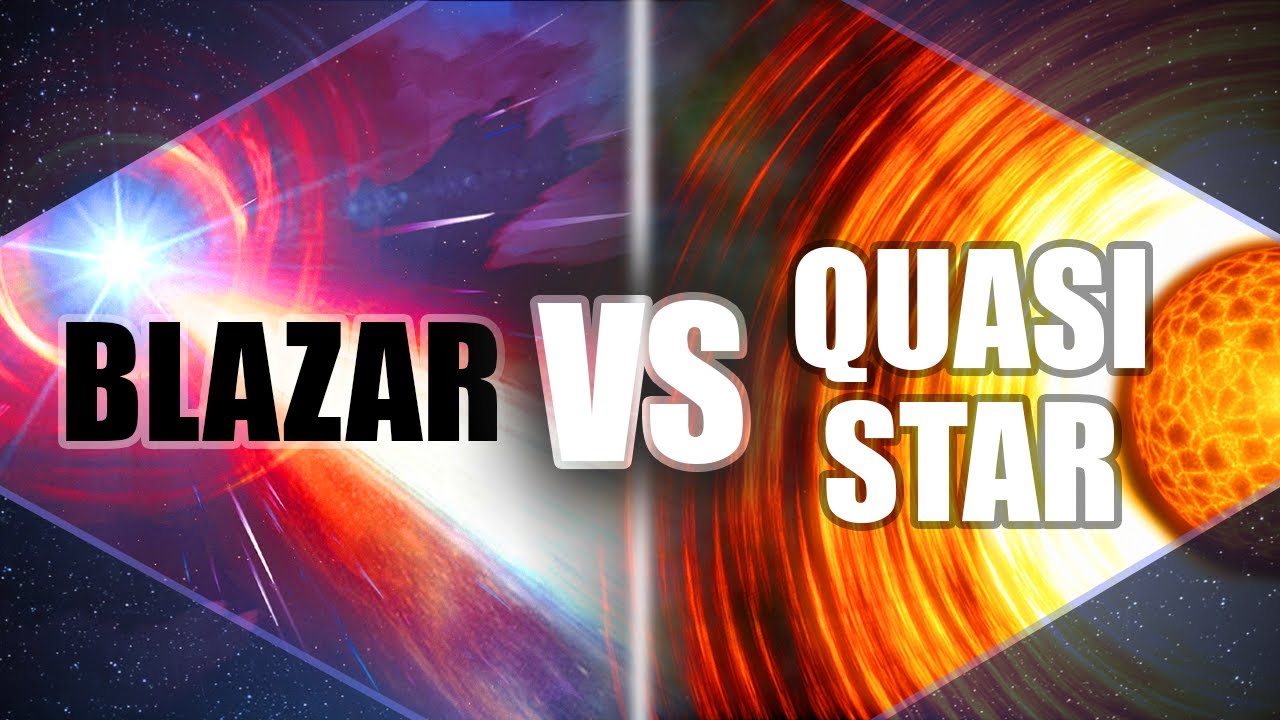 What Happens When A Quasi Star Collides With A Blazar? - YouTube