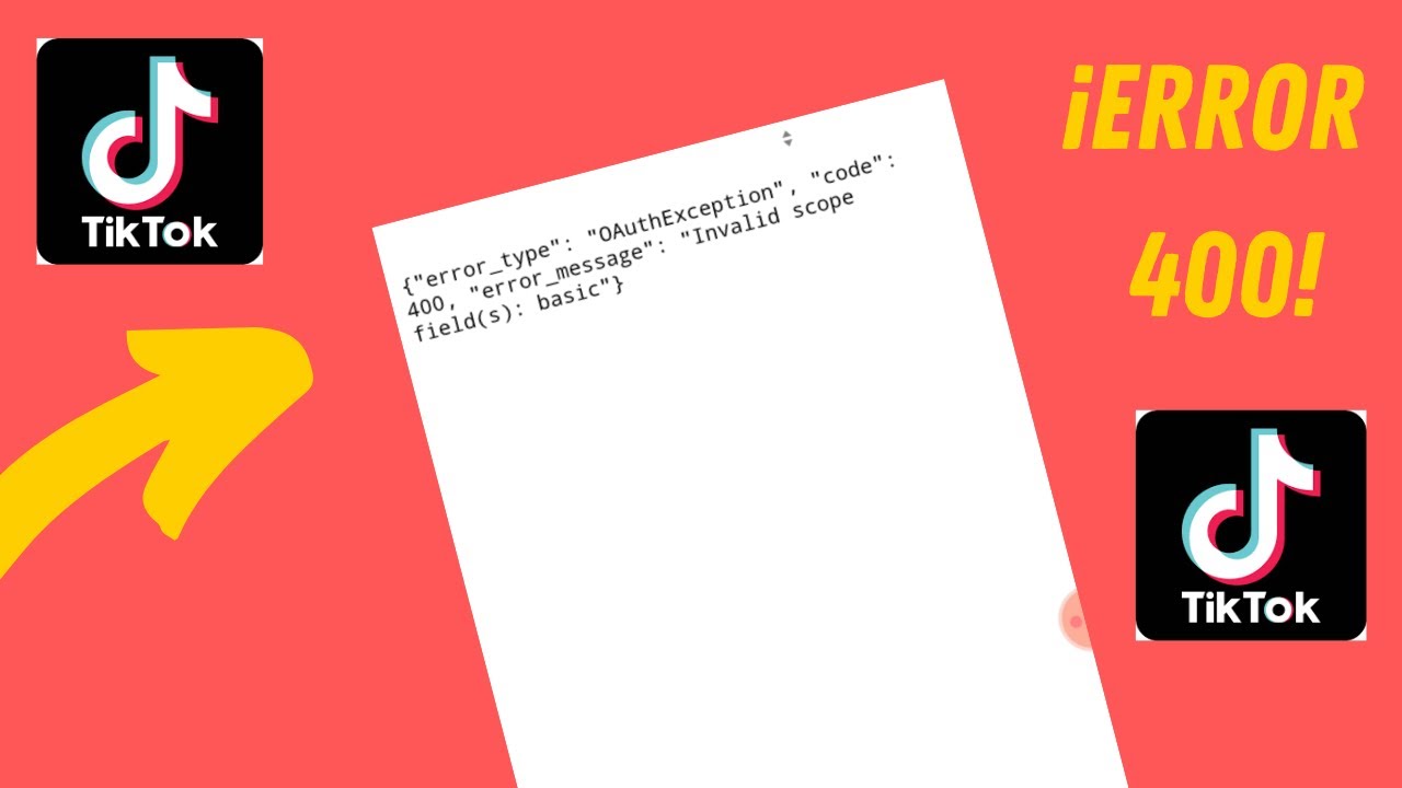 ERROR al conectar Instagram con TIK TOK - YouTube