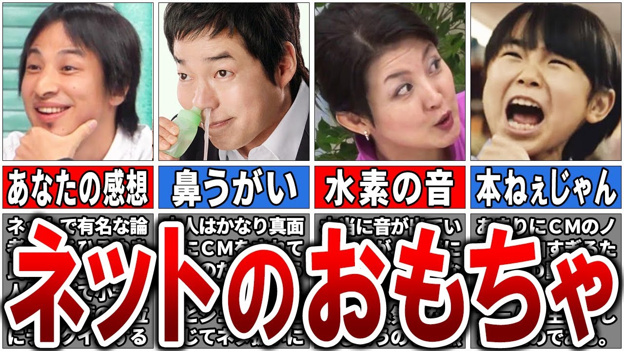 【全部ネタの塊】あまりにネット上で人気になりすぎた人物を集めた「ネットのおもちゃ」8選【ゆっくり解説】 Youtube
