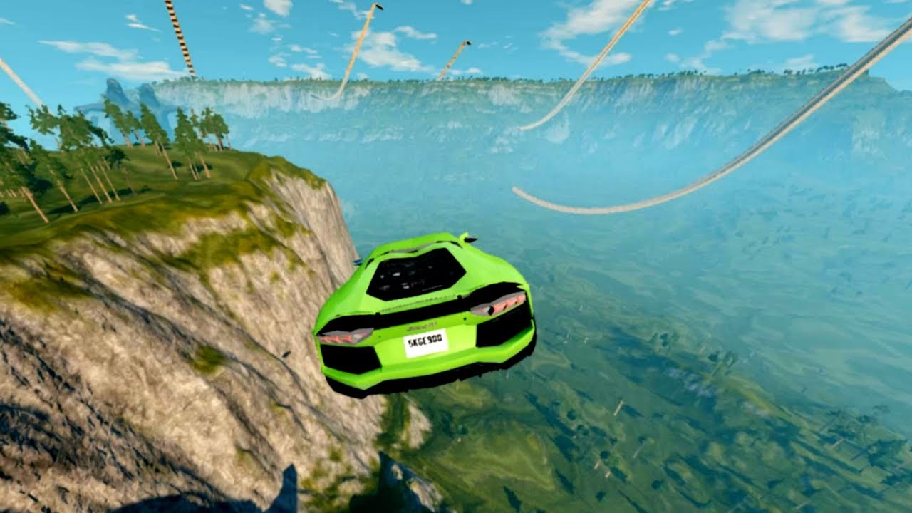 Total Crushes With Beautiful Expensive Cars At High Speed ӏ BeamNG ...