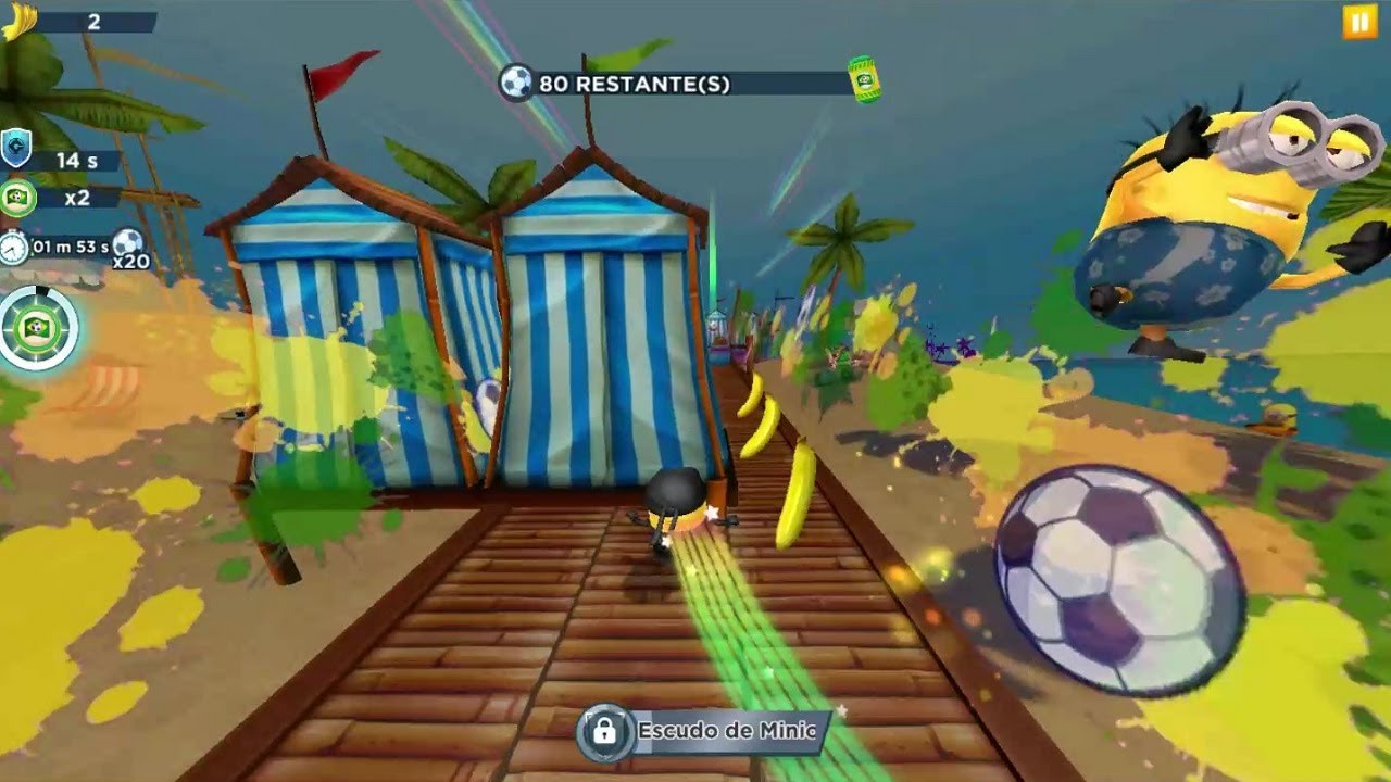 Minion Rush BRAZILIAN SOCCER Fase 1 Hito 4 - YouTube