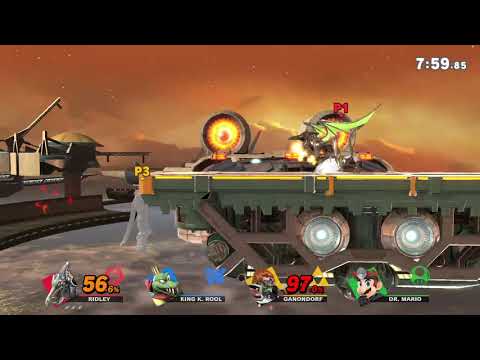 Ectro, Ridley (Vs. King K. Rool, Ganondorf, Doctor Mario), 07/18/2020