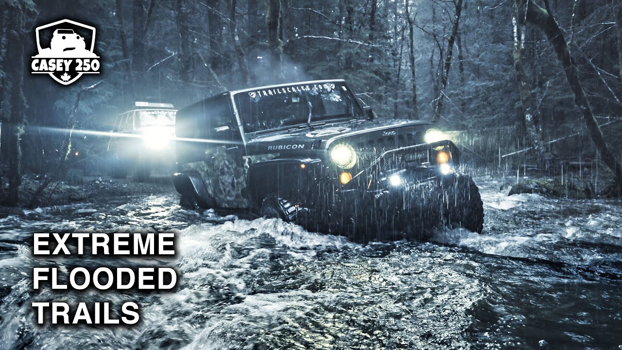 Too Deep? DANGEROUS Off-Road Adventure After Storm | Jeep Wrangler ...