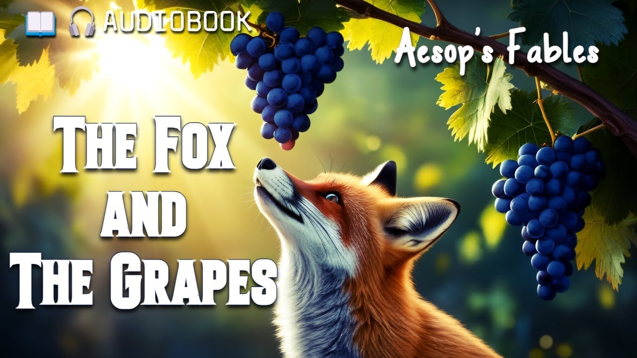 The Fox and The Grapes (1867) - Audiobook with Text - Aesop's Fables ...