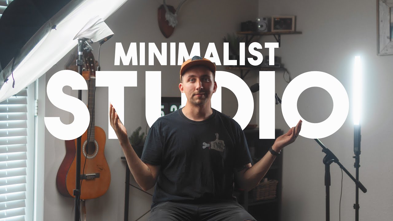 Turning my SMALL SPACE into a YouTube studio/office for cheap! - YouTube