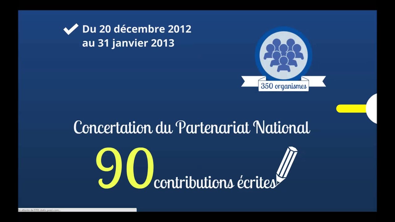 Concertation nationale sur l'Accord de partenariat - YouTube