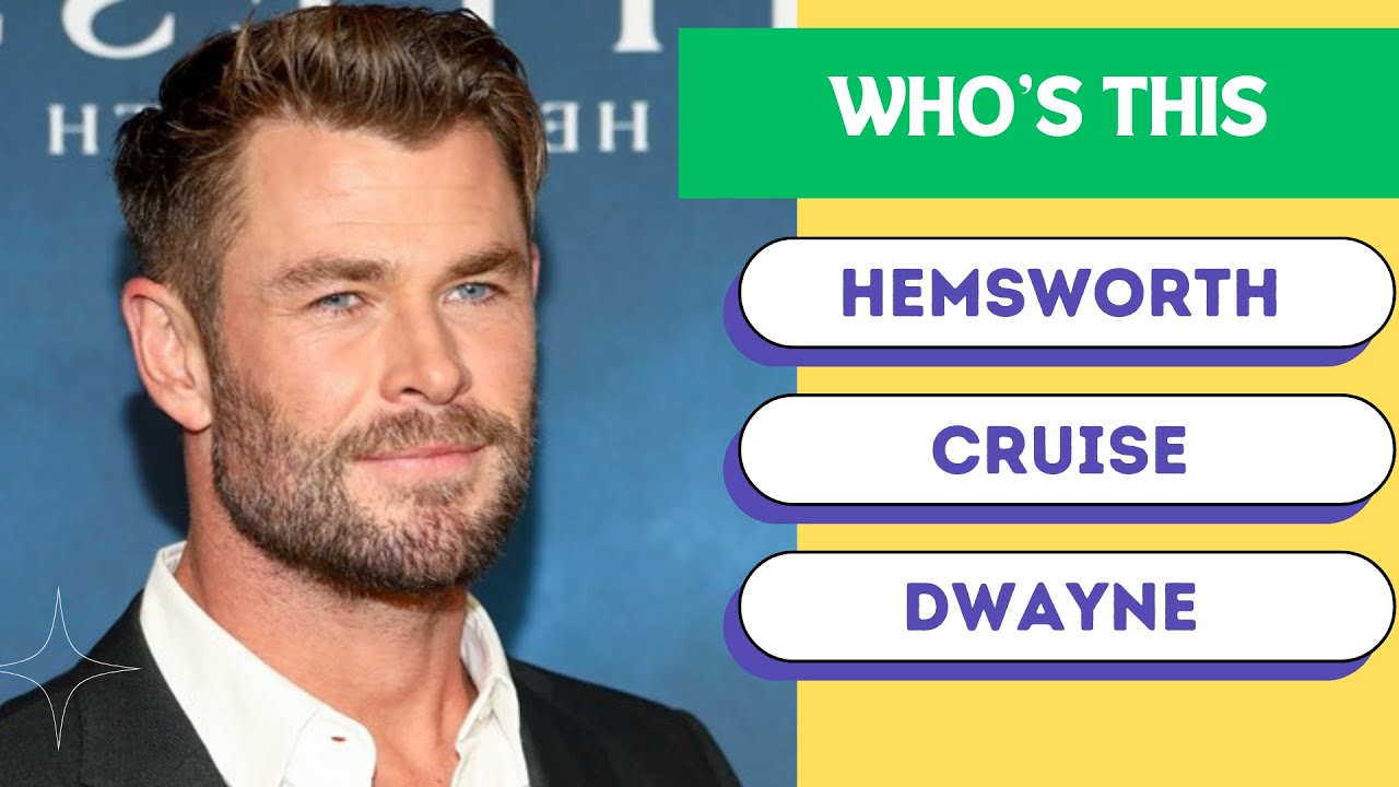 Guess The Famous Actors | Famous Actors Quiz | Brainy Quest - YouTube