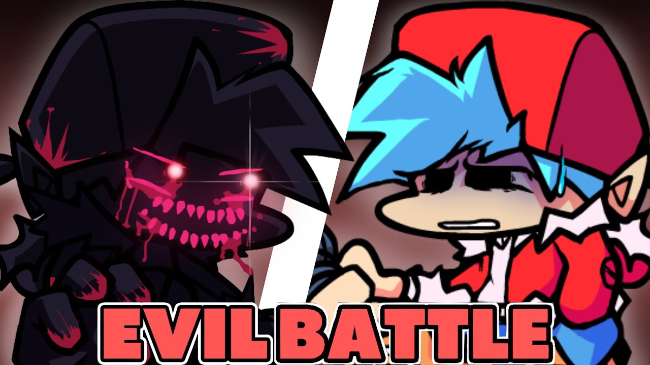FRIDAY NIGHT FUNKIN' mod EVIL Boyfriend VS BF (Matts 90 corruption ...