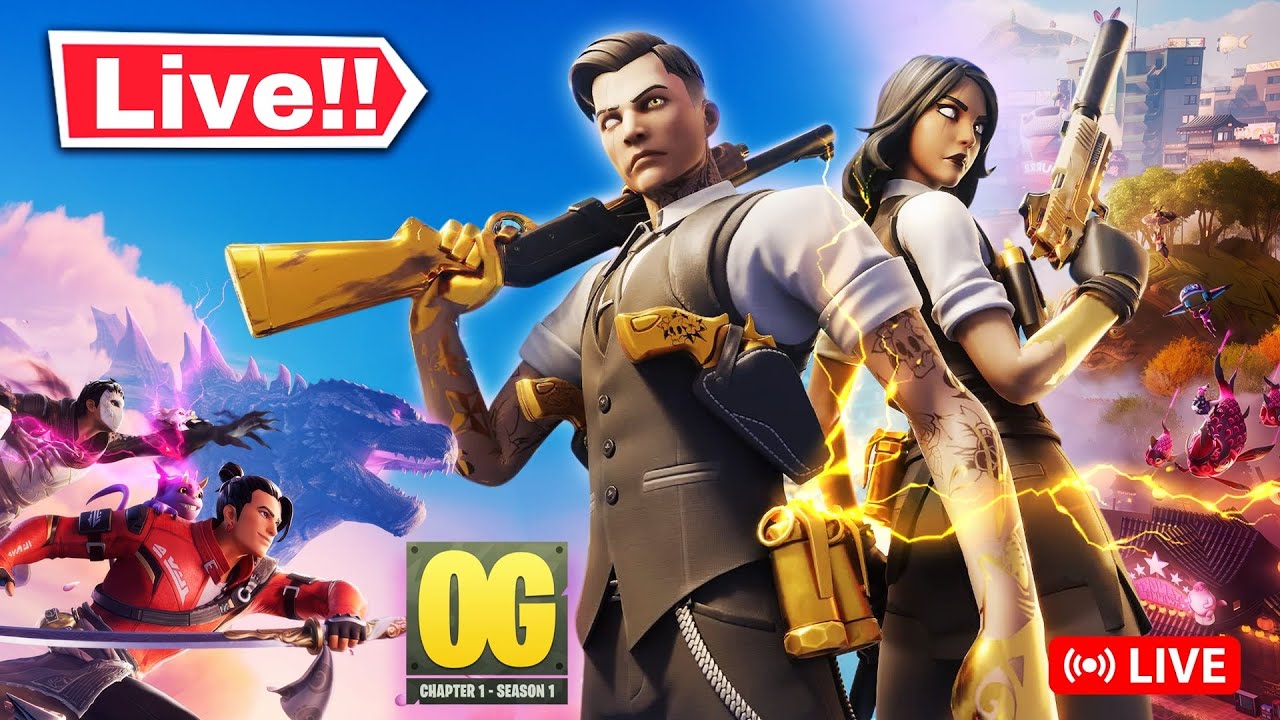 Fortnite Chapter 6: Battle Royale Live - YouTube