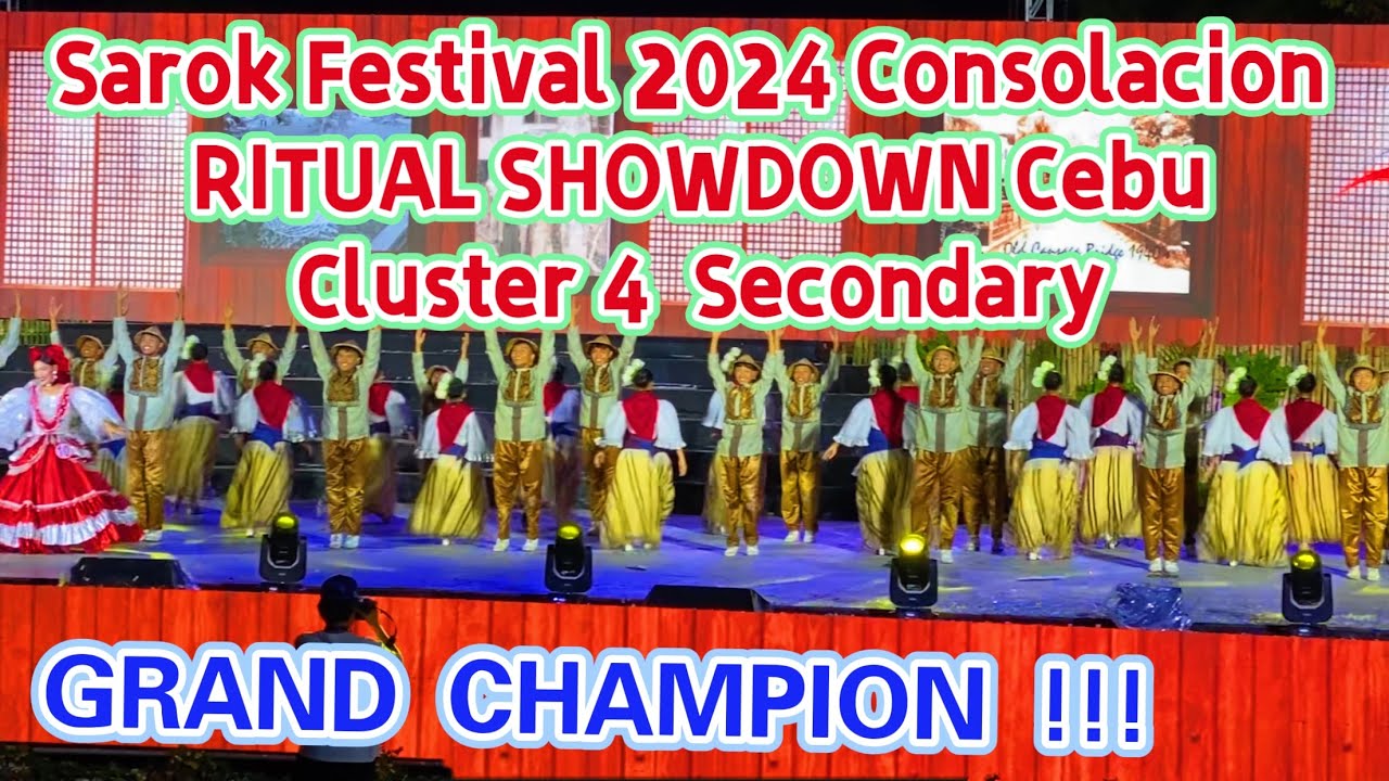 SAROK FESTIVAL 2024 C4 Secondary CHAMPION TAYUD NHS Ritual Showdown ...