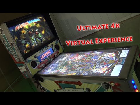 Virtual Pinball Machine 49 inch "Next Generation" 4K Game Machine ...
