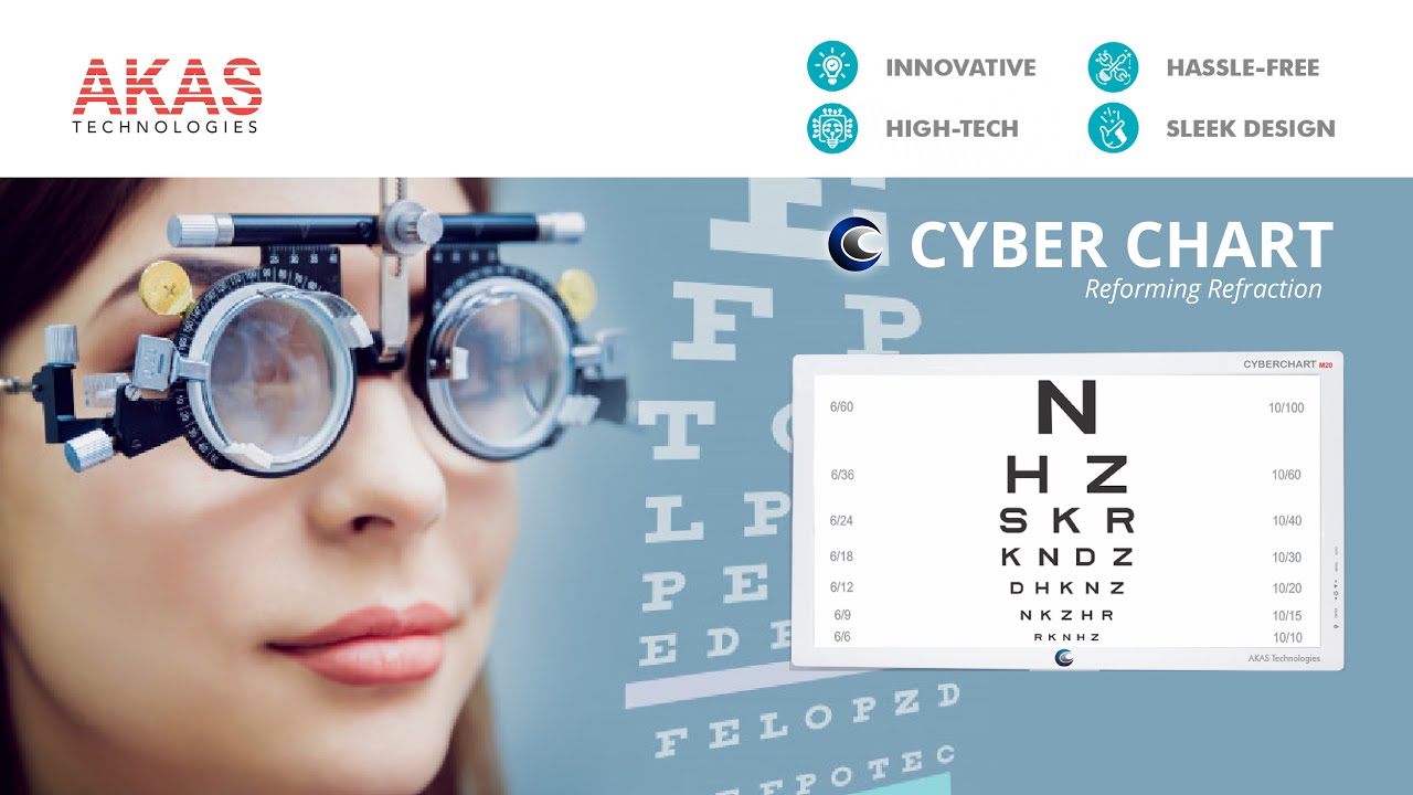 AKAS - Cyber Chart M20 | Digital LED Vision Chart | AKAS Technologies ...