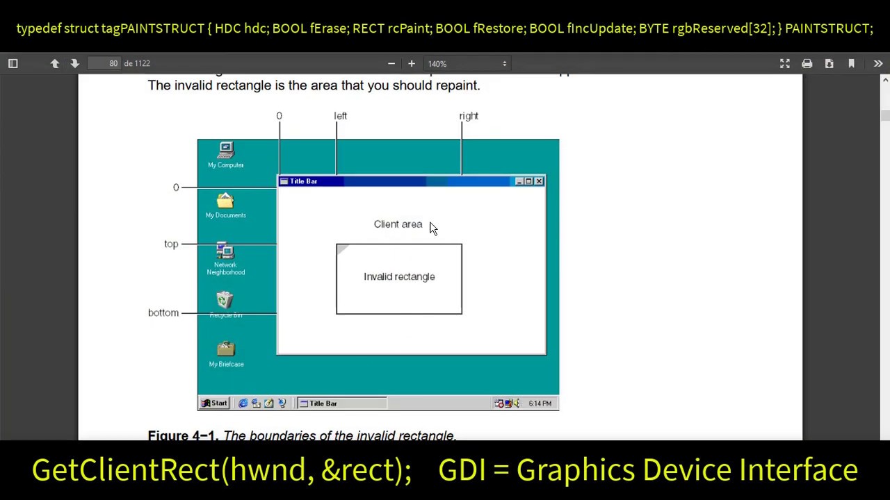 Linguagem C - GetClientRect(hwnd, &rect); - YouTube