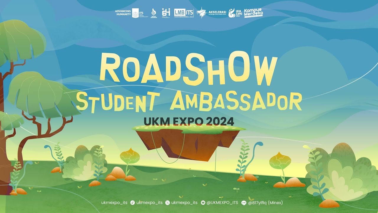 Roadshow Student Ambassador UKM EXPO ITS 2024 Day 2 - YouTube